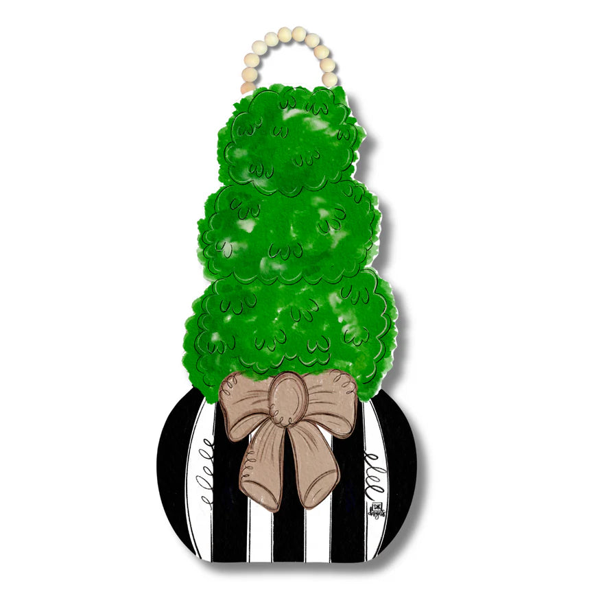 Mocha Topiary Door Hanger – Campbell Page Boutique and Gifts